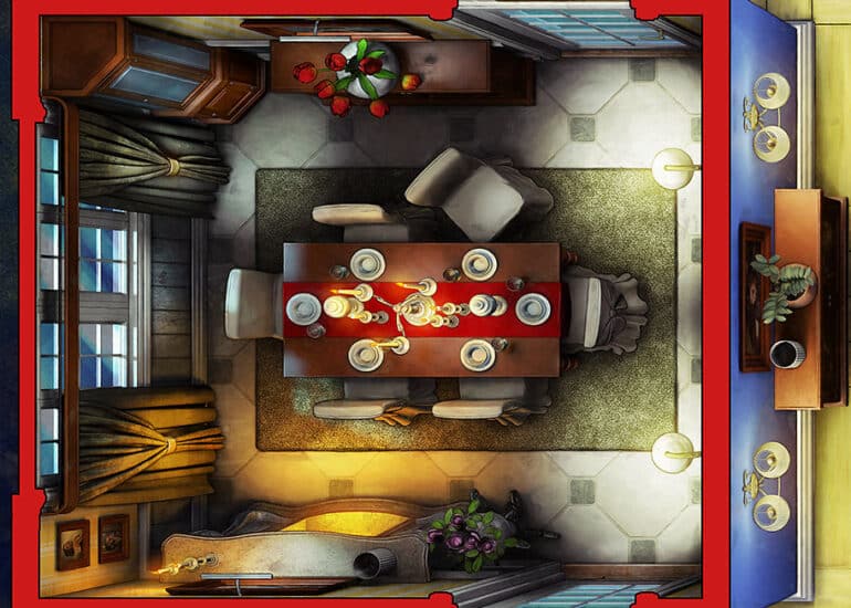 Mystery Game board – Henning Ludvigsen